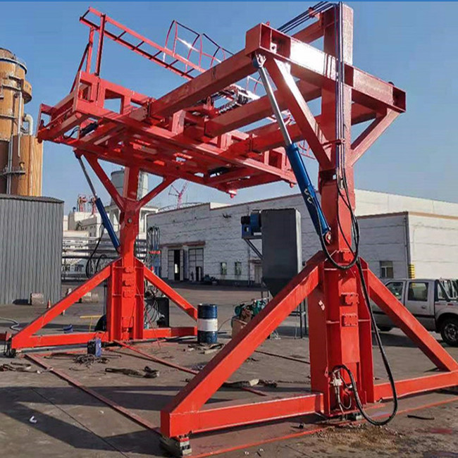 Flipper container 20ft lỏng lỏng với góc lật điều chỉnh cho hiệu suất ...